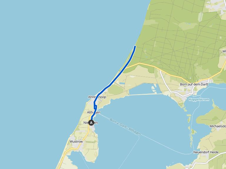 Niehagen-Weststrand-Jazztage Ahrenshoop | Fahrradtour | Komoot